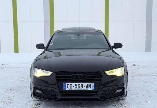 Black Audi A5 Sportback 2012 in Taurage, with an engine capacity of 1.97 L and mileage of 228 thousand km for 8800 €, photo 3 on AUTOMOTO.COM.LV