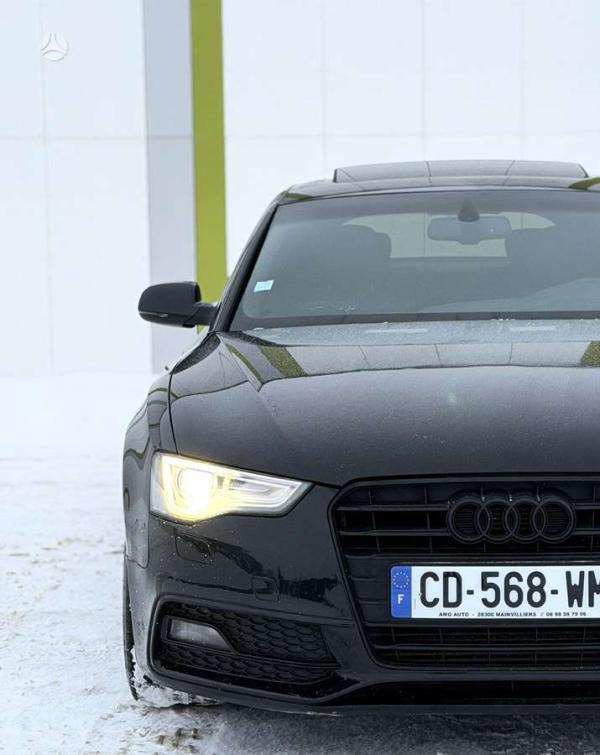 Black Audi A5 Sportback 2012 in Taurage, with an engine capacity of 1.97 L and mileage of 228 thousand km for 8800 €, photo 4 on AUTOMOTO.COM.LV