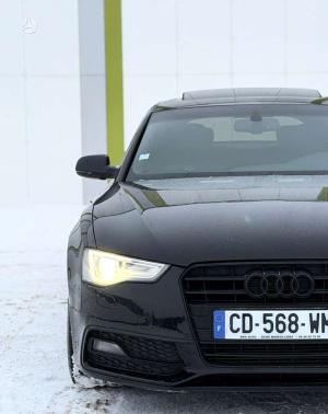 Black Audi A5 Sportback 2012 in Taurage, with an engine capacity of 1.97 L and mileage of 228 thousand km for 8800 €, photo 4 on AUTOMOTO.COM.LV