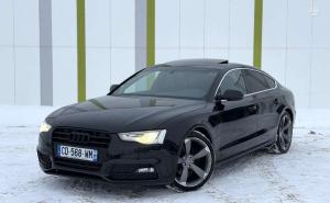 Black Audi A5 Sportback 2012 in Taurage, with an engine capacity of 1.97 L and mileage of 228 thousand km for 8800 €, photo 5 on AUTOMOTO.COM.LV