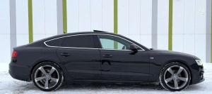 Black Audi A5 Sportback 2012 in Taurage, with an engine capacity of 1.97 L and mileage of 228 thousand km for 8800 €, photo 9 on AUTOMOTO.COM.LV