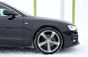 Black Audi A5 Sportback 2012 in Taurage, with an engine capacity of 1.97 L and mileage of 228 thousand km for 8800 €, photo 10 on AUTOMOTO.COM.LV