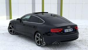 Black Audi A5 Sportback 2012 in Taurage, with an engine capacity of 1.97 L and mileage of 228 thousand km for 8800 €, photo 19 on AUTOMOTO.COM.LV