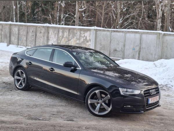 Черный Ауди A5 Sportback 2012 в Вильнюс, объемом двигателя 1.97 л и пробегом 243 тыс. км за 8800 €, фото 1 на AUTOMOTO.COM.LV