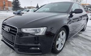 Black Audi A5 Sportback 2012 in Marijampole, with an engine capacity of 2.97 L and mileage of 272 thousand km for 8900 €, photo  on AUTOMOTO.COM.LV