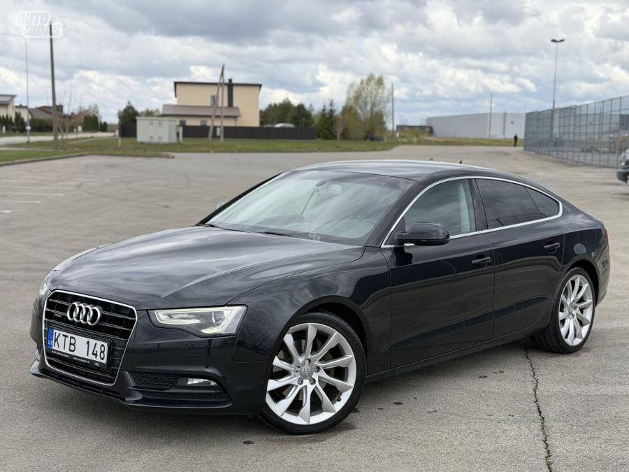 Черный Ауди A5 Sportback 2012 в Паневежис, объемом двигателя 3.00 л и пробегом 288 тыс. км за 7300 €, фото 1 на AUTOMOTO.COM.LV