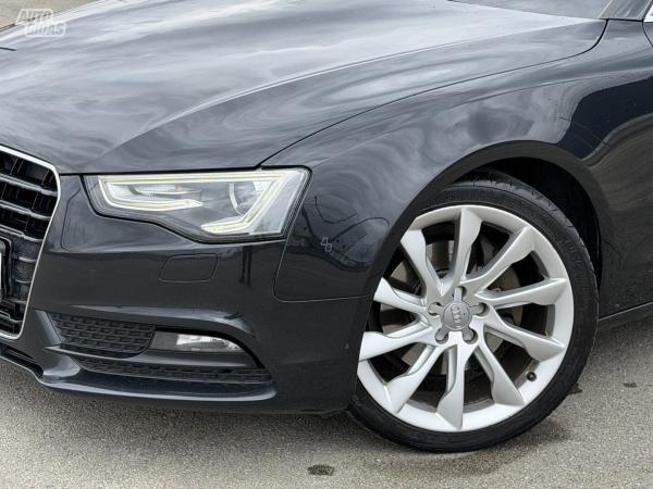 Black Audi A5 Sportback 2012 in Panevezys, with an engine capacity of 3.00 L and mileage of 288 thousand km for 7300 €, photo 8 on AUTOMOTO.COM.LV