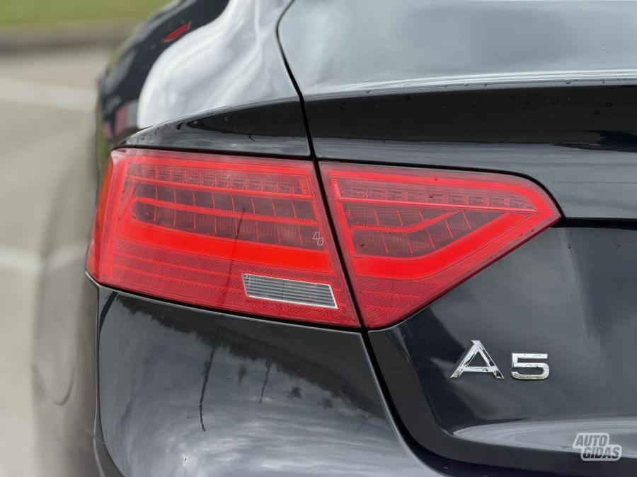 Черный Ауди A5 Sportback 2012 в Паневежис, объемом двигателя 3.00 л и пробегом 288 тыс. км за 7300 €, фото 10 на AUTOMOTO.COM.LV