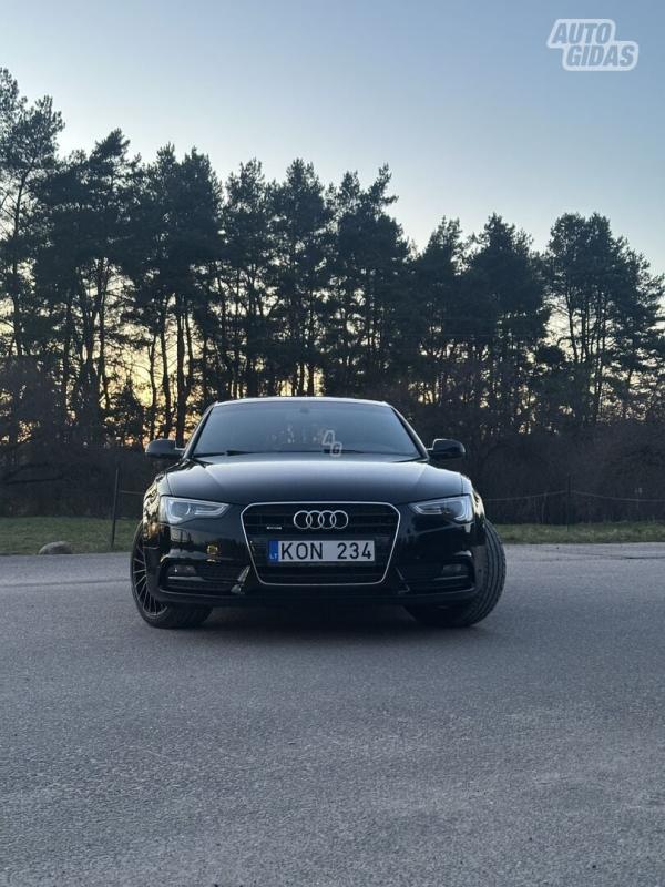 Black Audi A5 Sportback 2012 in Vilnius, with an engine capacity of 3.00 L and mileage of 182 thousand km for 9900 €, photo 2 on AUTOMOTO.COM.LV