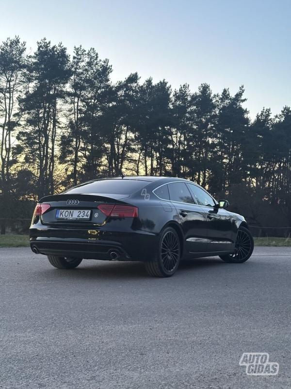 Black Audi A5 Sportback 2012 in Vilnius, with an engine capacity of 3.00 L and mileage of 182 thousand km for 9900 €, photo 6 on AUTOMOTO.COM.LV