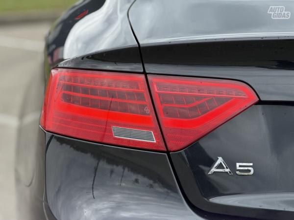 Black Audi A5 Sportback 2012 in Panevezys, with an engine capacity of 3.00 L and mileage of 288 thousand km for 7200 €, photo 10 on AUTOMOTO.COM.LV
