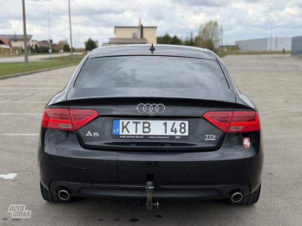 Black Audi A5 Sportback 2012 in Panevezys, with an engine capacity of 3.00 L and mileage of 288 thousand km for 6700 €, photo 7 on AUTOMOTO.COM.LV