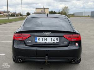 Melns Audi A5 Sportback 2012 Panevēža, ar dzinēja tilpumu 3.00 L un nobraukumu 288 tūkst. km par 6700 €, foto 8 vietnē AUTOMOTO.COM.LV