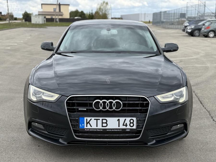 Black Audi A5 Sportback 2012 in Panevezys, with an engine capacity of 3.00 L and mileage of 289 thousand km for 6600 €, photo 3 on AUTOMOTO.COM.LV