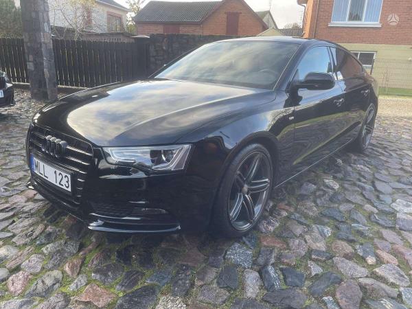 Черный Ауди A5 Sportback 2012 в Куршенай, объемом двигателя 1.97 л и пробегом 260 тыс. км за 9900 €, фото 1 на AUTOMOTO.COM.LV