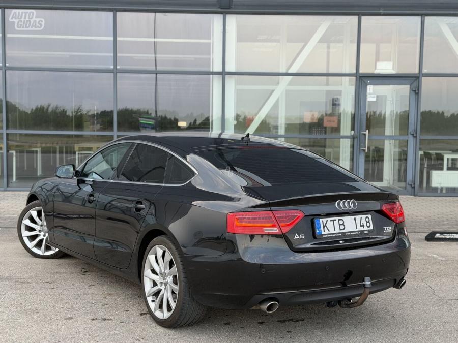 Черный Ауди A5 Sportback 2012 в Паневежис, объемом двигателя 3.00 л и пробегом 289 тыс. км за 6200 €, фото 8 на AUTOMOTO.COM.LV