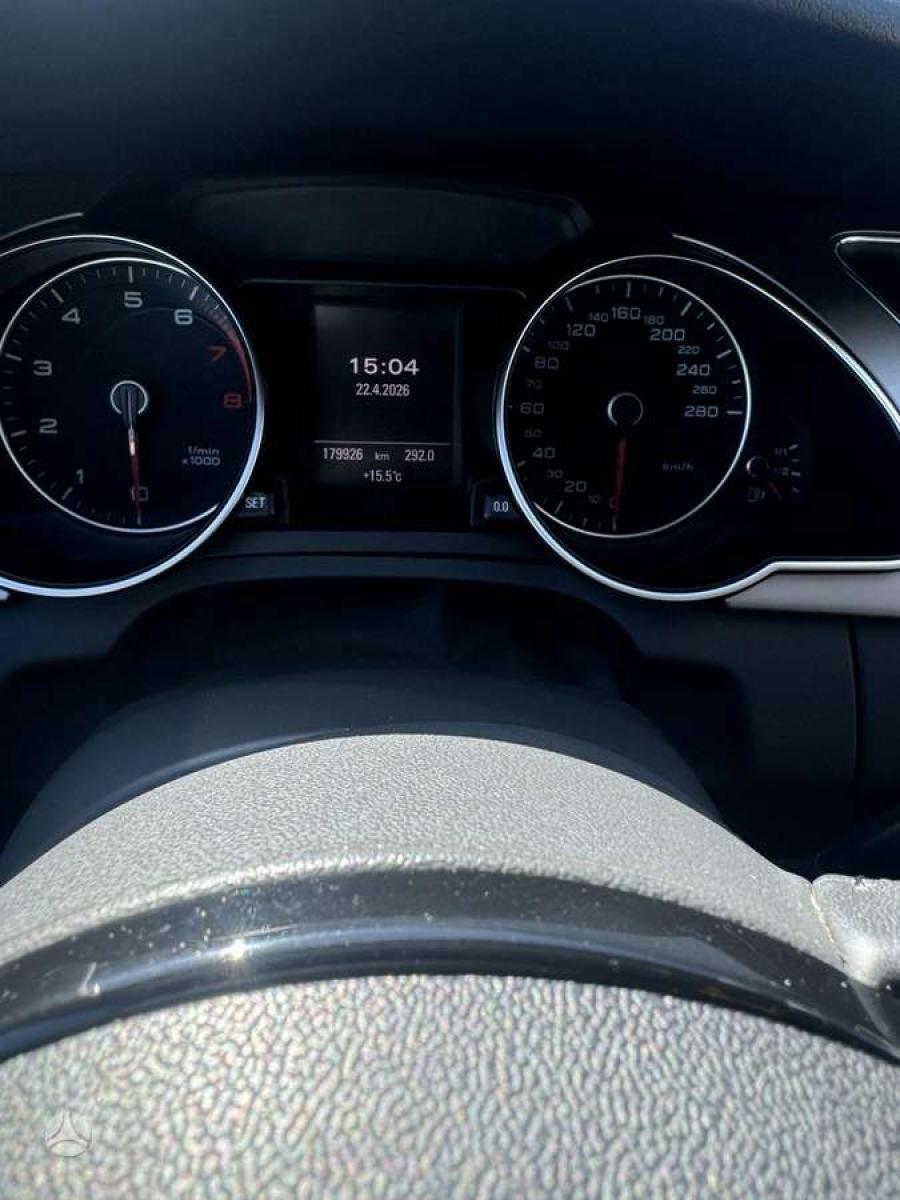 Melns Audi A5 Sportback 2012 Viļņa, ar dzinēja tilpumu 1.80 L un nobraukumu 180 tūkst. km par 9500 €, foto 13 vietnē AUTOMOTO.COM.LV