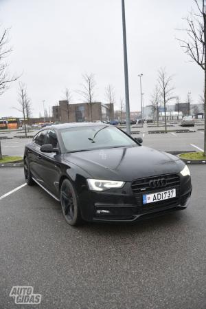 Melns Audi A5 Sportback 2013 Klaipėda, ar dzinēja tilpumu 3.00 L un nobraukumu 258 tūkst. km par 13000 €, foto  vietnē AUTOMOTO.COM.LV