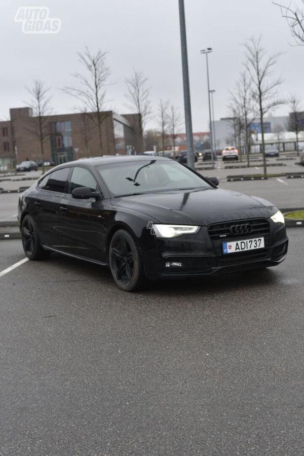 Melns Audi A5 Sportback 2013 Klaipėda, ar dzinēja tilpumu 3.00 L un nobraukumu 258 tūkst. km par 13000 €, foto 3 vietnē AUTOMOTO.COM.LV