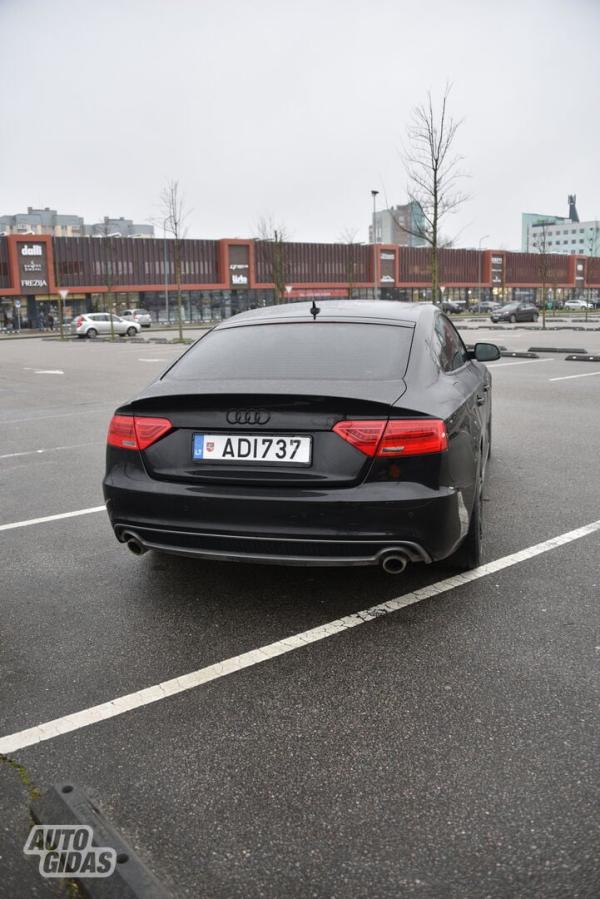 Melns Audi A5 Sportback 2013 Klaipėda, ar dzinēja tilpumu 3.00 L un nobraukumu 258 tūkst. km par 13000 €, foto 7 vietnē AUTOMOTO.COM.LV