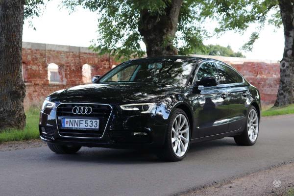 Melns Audi A5 Sportback 2013 Šauļi, ar dzinēja tilpumu 2.97 L un nobraukumu 340 tūkst. km par 10500 €, foto 3 vietnē AUTOMOTO.COM.LV