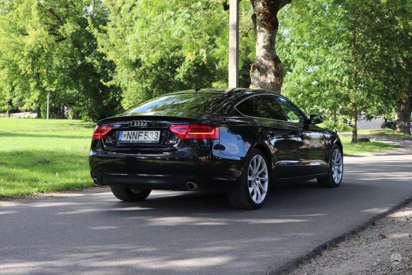 Melns Audi A5 Sportback 2013 Šauļi, ar dzinēja tilpumu 2.97 L un nobraukumu 340 tūkst. km par 10500 €, foto 10 vietnē AUTOMOTO.COM.LV