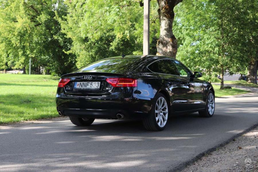 Melns Audi A5 Sportback 2013 Šauļi, ar dzinēja tilpumu 2.97 L un nobraukumu 340 tūkst. km par 10500 €, foto 11 vietnē AUTOMOTO.COM.LV