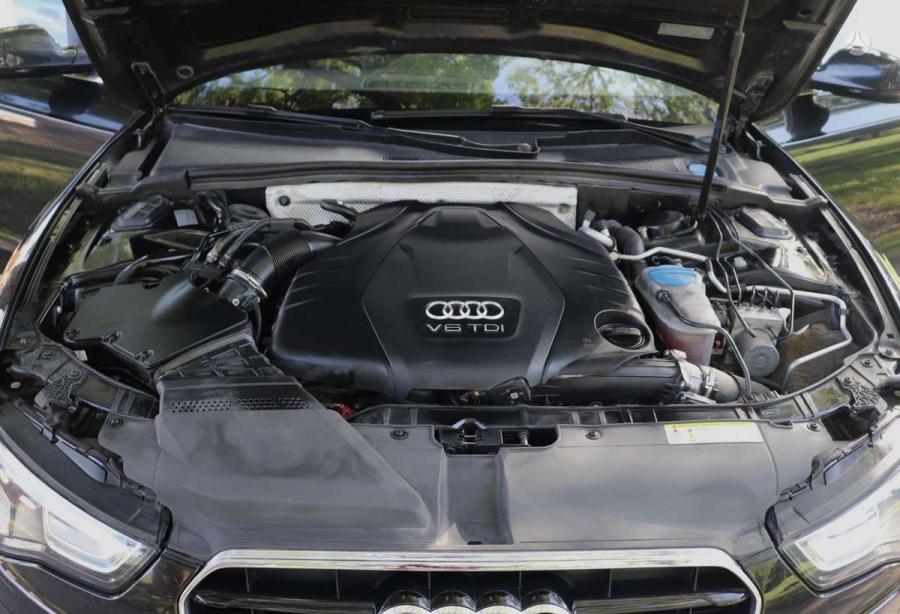 Melns Audi A5 Sportback 2013 Šauļi, ar dzinēja tilpumu 2.97 L un nobraukumu 340 tūkst. km par 10500 €, foto 21 vietnē AUTOMOTO.COM.LV