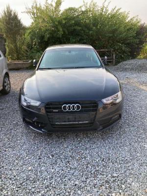Melns Audi A5 Sportback 2013 Rokiškis, ar dzinēja tilpumu 3.00 L un nobraukumu 278 tūkst. km par 6700 €, foto  vietnē AUTOMOTO.COM.LV