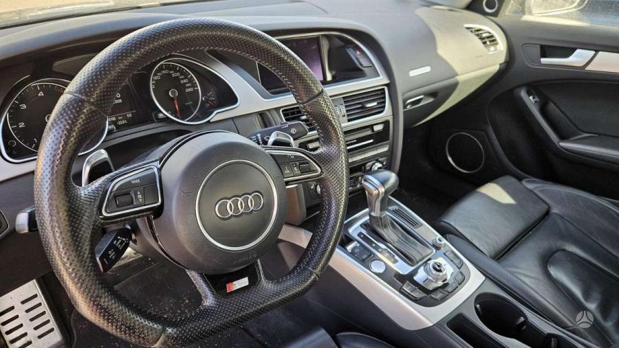 Melns Audi A5 Sportback 2013 Rokiškis, ar dzinēja tilpumu 3.00 L un nobraukumu 278 tūkst. km par 6700 €, foto 18 vietnē AUTOMOTO.COM.LV
