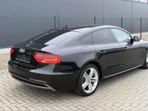 Black Audi A5 Sportback 2014 in Kaunas, with an engine capacity of 1.97 L and mileage of 189 thousand km for 11800 €, photo 5 on AUTOMOTO.COM.LV