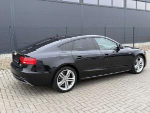 Black Audi A5 Sportback 2014 in Kaunas, with an engine capacity of 1.97 L and mileage of 189 thousand km for 11800 €, photo 8 on AUTOMOTO.COM.LV