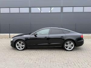 Black Audi A5 Sportback 2014 in Kaunas, with an engine capacity of 1.97 L and mileage of 189 thousand km for 11500 €, photo 3 on AUTOMOTO.COM.LV