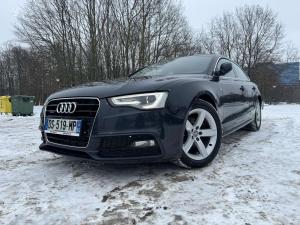 Black Audi A5 Sportback 2014 in Kaunas, with an engine capacity of 2.00 L and mileage of 268 thousand km for 9199 €, photo 2 on AUTOMOTO.COM.LV