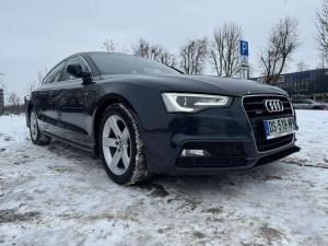 Black Audi A5 Sportback 2014 in Kaunas, with an engine capacity of 2.00 L and mileage of 268 thousand km for 9199 €, photo 10 on AUTOMOTO.COM.LV