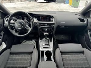 Black Audi A5 Sportback 2014 in Kaunas, with an engine capacity of 2.00 L and mileage of 268 thousand km for 9199 €, photo 16 on AUTOMOTO.COM.LV