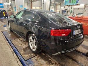 Черный Ауди A5 Sportback 2014 в Расейняй, объемом двигателя 1.97 л и пробегом 263 тыс. км за 3500 €, фото 2 на AUTOMOTO.COM.LV