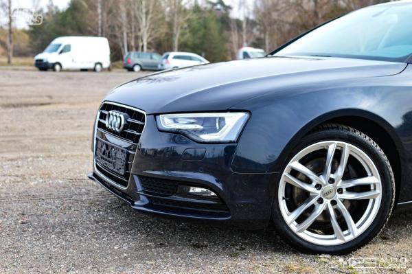 Black Audi A5 Sportback 2014 in Kretinga, with an engine capacity of 2.00 L and mileage of 127 thousand km for 14500 €, photo 2 on AUTOMOTO.COM.LV