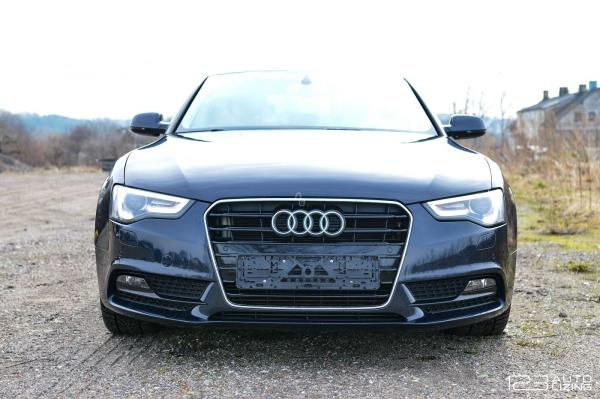 Black Audi A5 Sportback 2014 in Kretinga, with an engine capacity of 2.00 L and mileage of 127 thousand km for 14500 €, photo 3 on AUTOMOTO.COM.LV