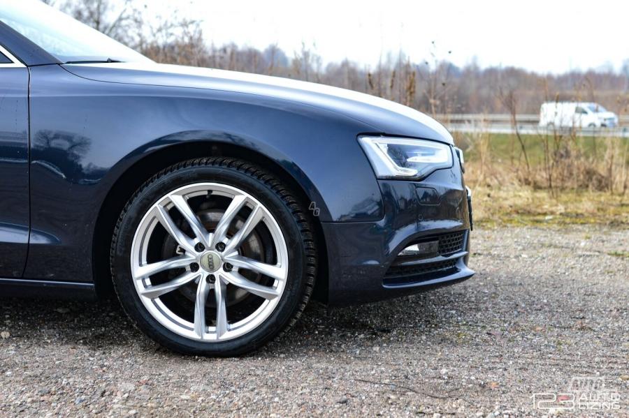 Black Audi A5 Sportback 2014 in Kretinga, with an engine capacity of 2.00 L and mileage of 127 thousand km for 14500 €, photo 5 on AUTOMOTO.COM.LV