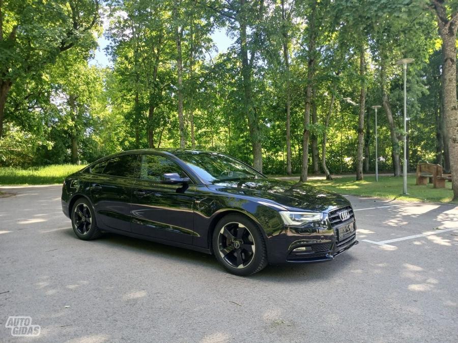 Черный Ауди A5 Sportback 2014 в Алитус, объемом двигателя 3.00 л и пробегом 272 тыс. км за 9550 €, фото 9 на AUTOMOTO.COM.LV