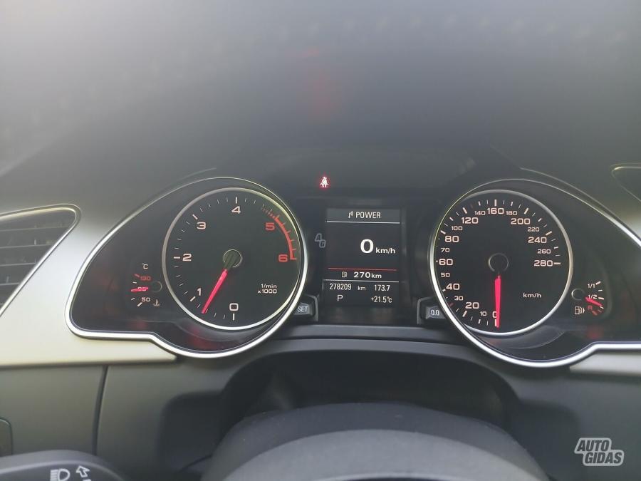 Черный Ауди A5 Sportback 2014 в Алитус, объемом двигателя 3.00 л и пробегом 272 тыс. км за 9550 €, фото 22 на AUTOMOTO.COM.LV