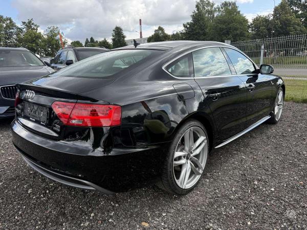 Melns Audi A5 Sportback 2014 Šauļi, ar dzinēja tilpumu 1.97 L un nobraukumu 252 tūkst. km par 12000 €, foto 3 vietnē AUTOMOTO.COM.LV