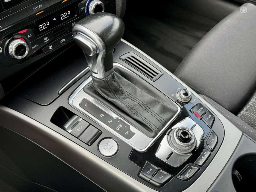 Black Audi A5 Sportback 2014 in Siauliai, with an engine capacity of 1.97 L and mileage of 252 thousand km for 12000 €, photo 12 on AUTOMOTO.COM.LV