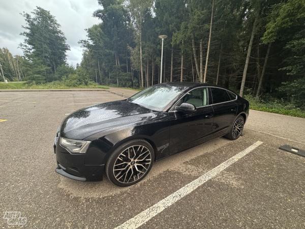 Melns Audi A5 Sportback 2014 Klaipėda, ar dzinēja tilpumu 2.00 L un nobraukumu 290 tūkst. km par 11700 €, foto 1 vietnē AUTOMOTO.COM.LV