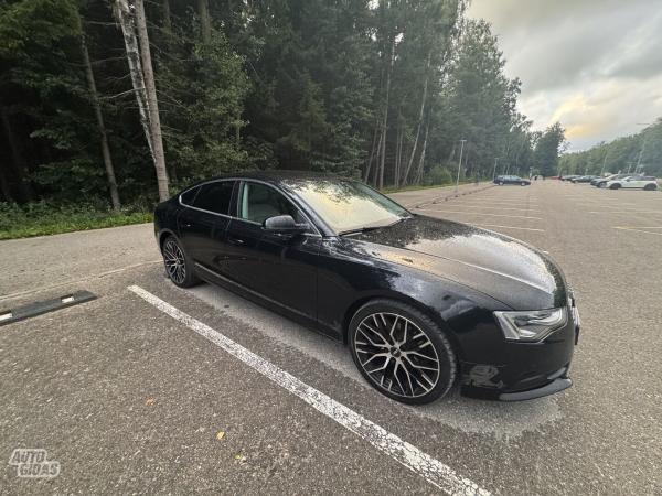 Melns Audi A5 Sportback 2014 Klaipėda, ar dzinēja tilpumu 2.00 L un nobraukumu 290 tūkst. km par 11700 €, foto 3 vietnē AUTOMOTO.COM.LV