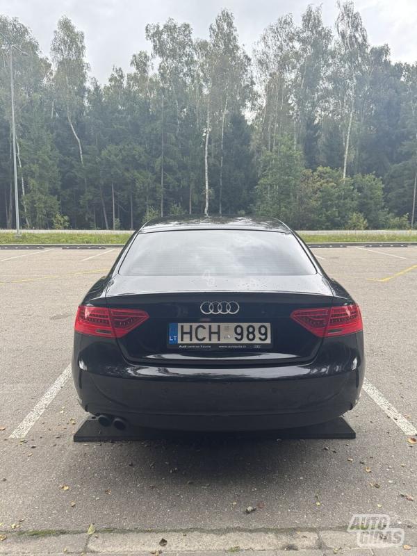Melns Audi A5 Sportback 2014 Klaipėda, ar dzinēja tilpumu 2.00 L un nobraukumu 290 tūkst. km par 11700 €, foto 8 vietnē AUTOMOTO.COM.LV