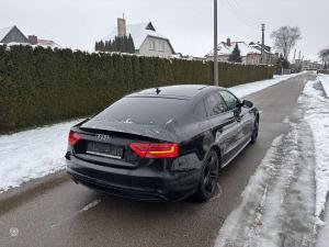 Черный Ауди A5 Sportback 2015 в Юрбаркас, объемом двигателя 2.97 л и пробегом 252 тыс. км за 12500 €, фото 4 на AUTOMOTO.COM.LV