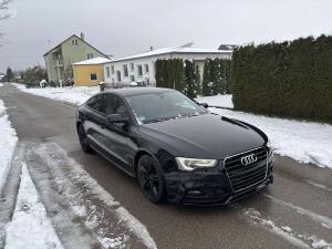 Черный Ауди A5 Sportback 2015 в Юрбаркас, объемом двигателя 2.97 л и пробегом 252 тыс. км за 12400 €, фото 3 на AUTOMOTO.COM.LV