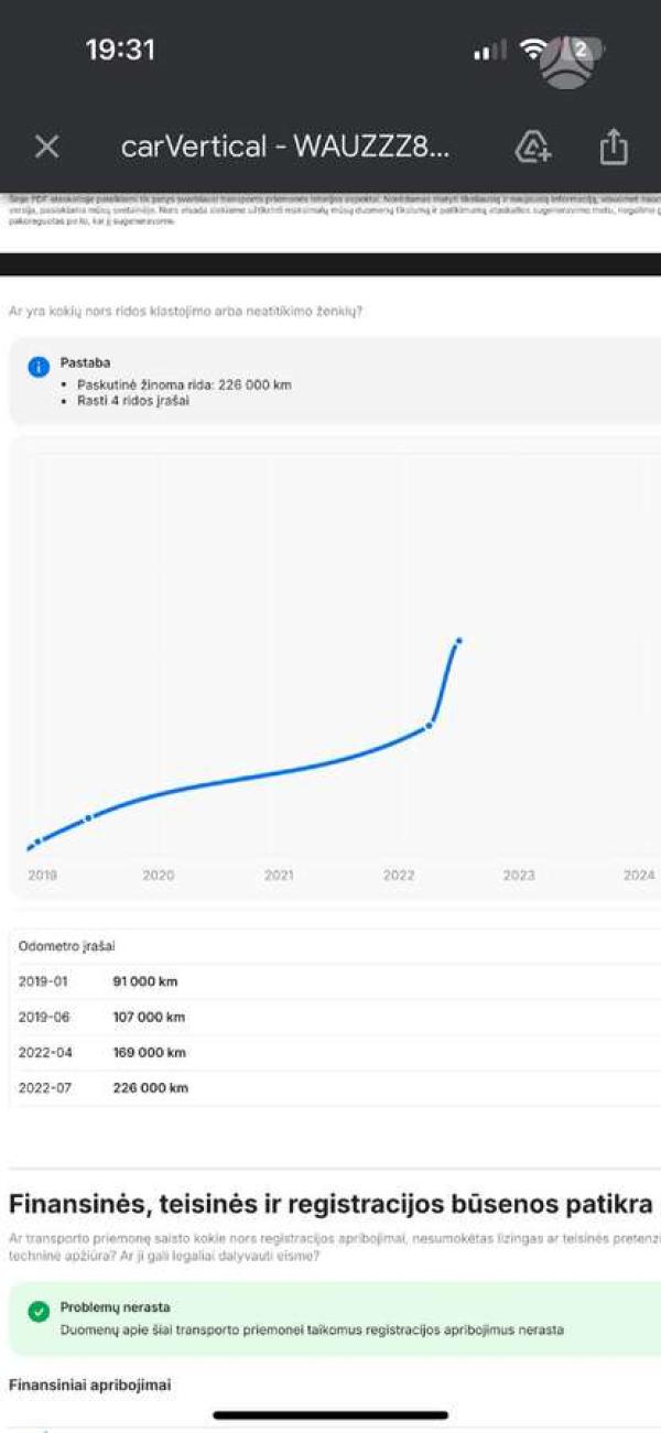 Черный Ауди A5 Sportback 2015 в Юрбаркас, объемом двигателя 2.97 л и пробегом 252 тыс. км за 12200 €, фото 7 на AUTOMOTO.COM.LV